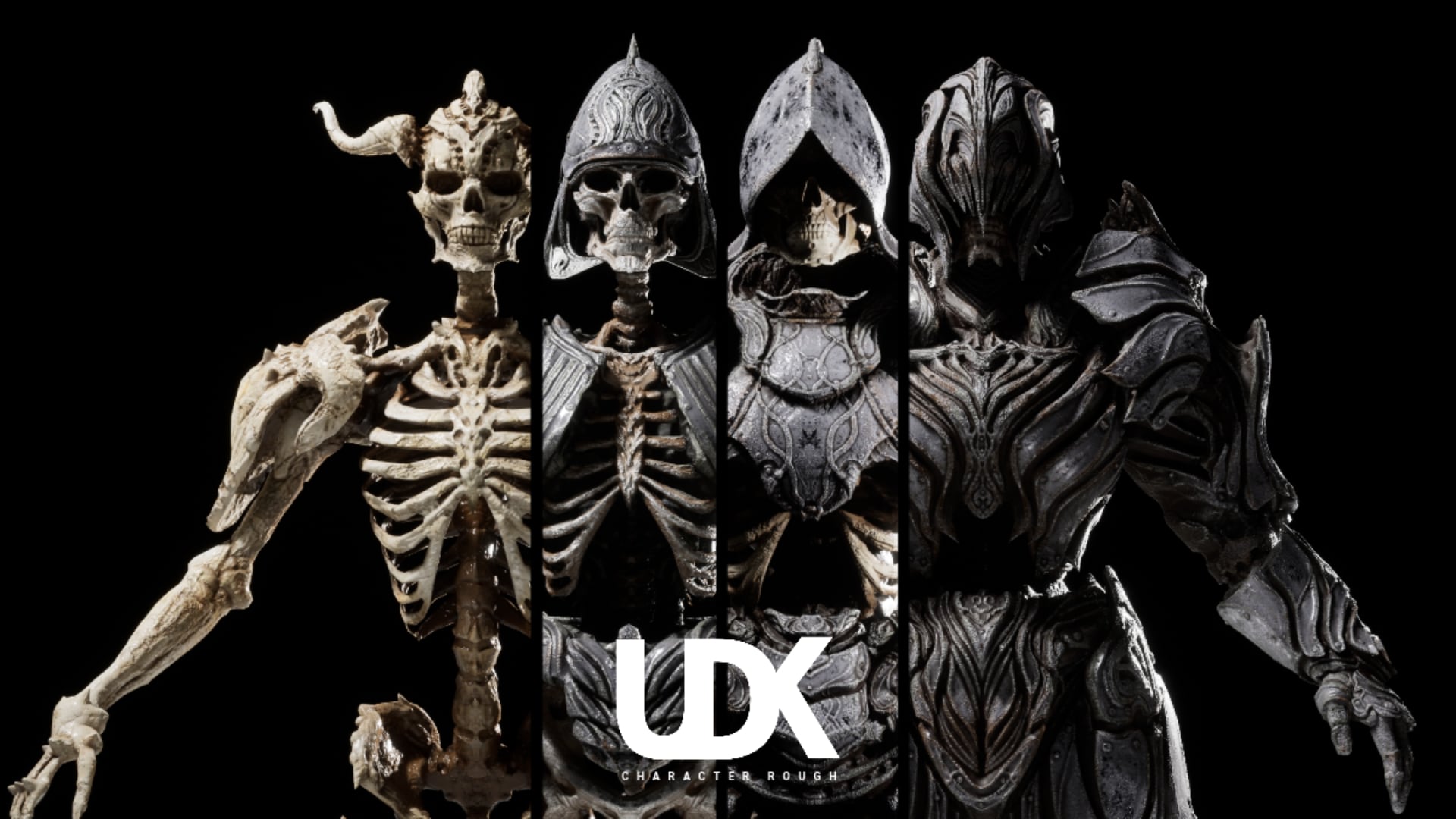 [CR] Character Rough - [PACK] Skeleton in Characters - UE Marketplace