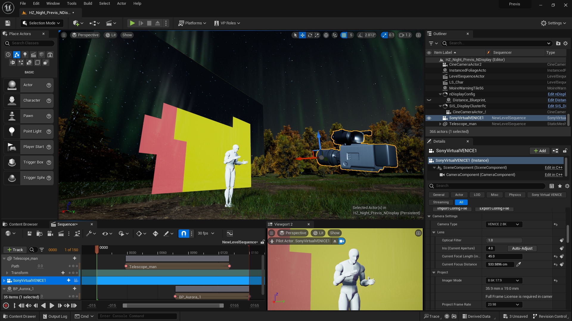 在特效创建的Camera and Display Plugin - 虚幻引擎商城
