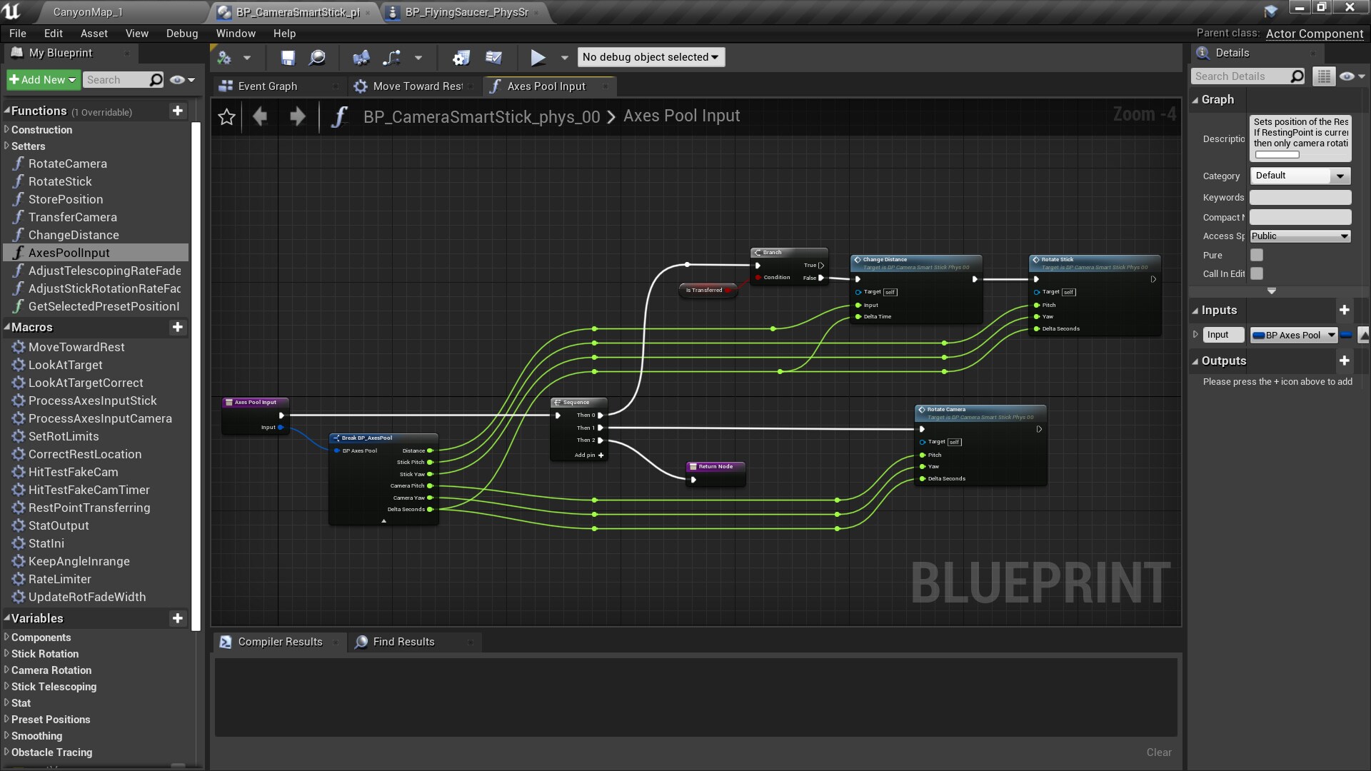 Camera Smart Stick in Blueprints - UE Marketplace