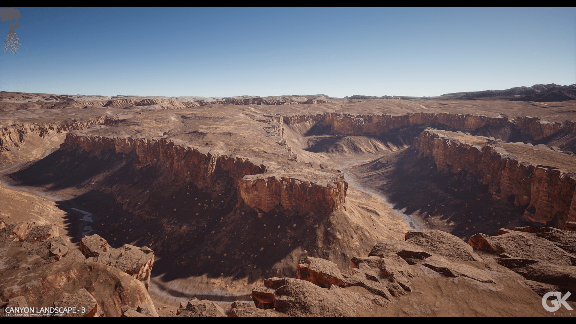 Canyon Landscape - B in Environments - UE Marketplace