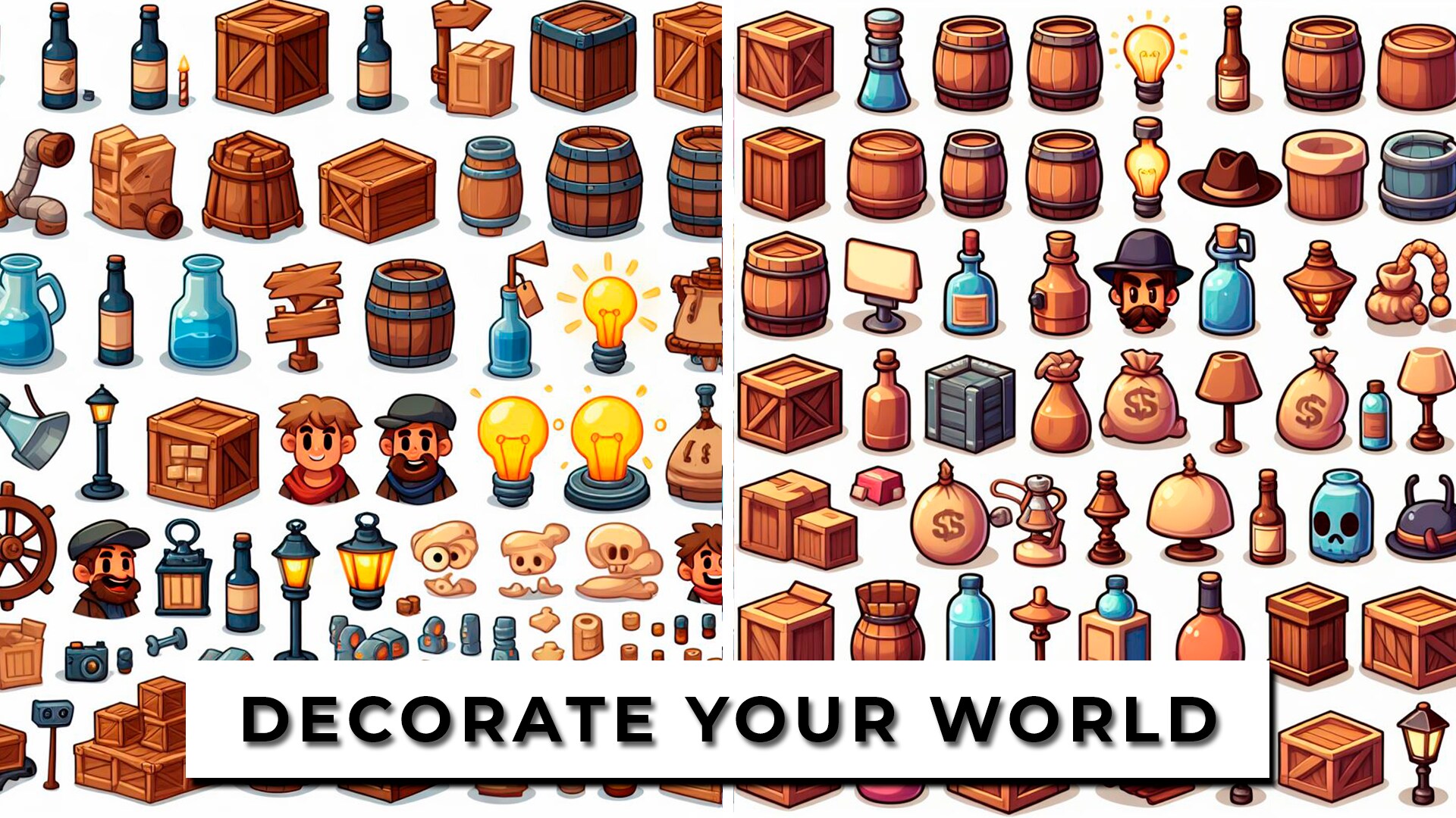 2D +140 Game Icons in 2D Assets - UE Marketplace