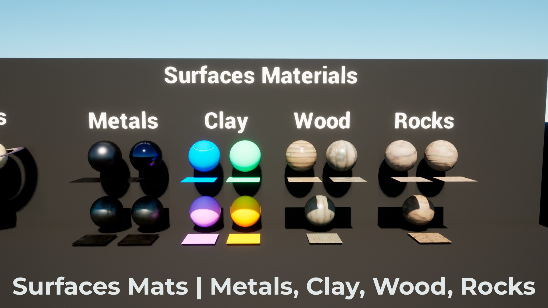 在材质创建的large Package Of Materials 虚幻引擎商城 