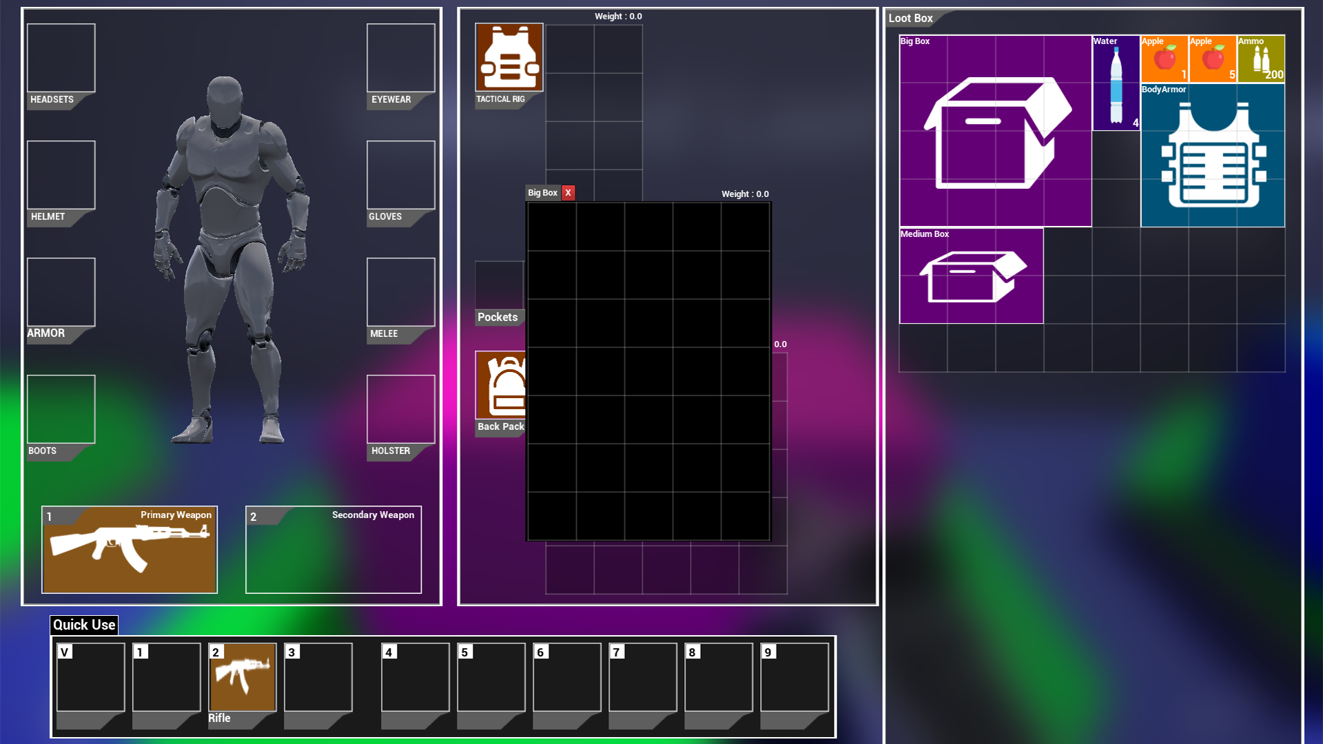 Inventory Grid in Blueprints - UE Marketplace
