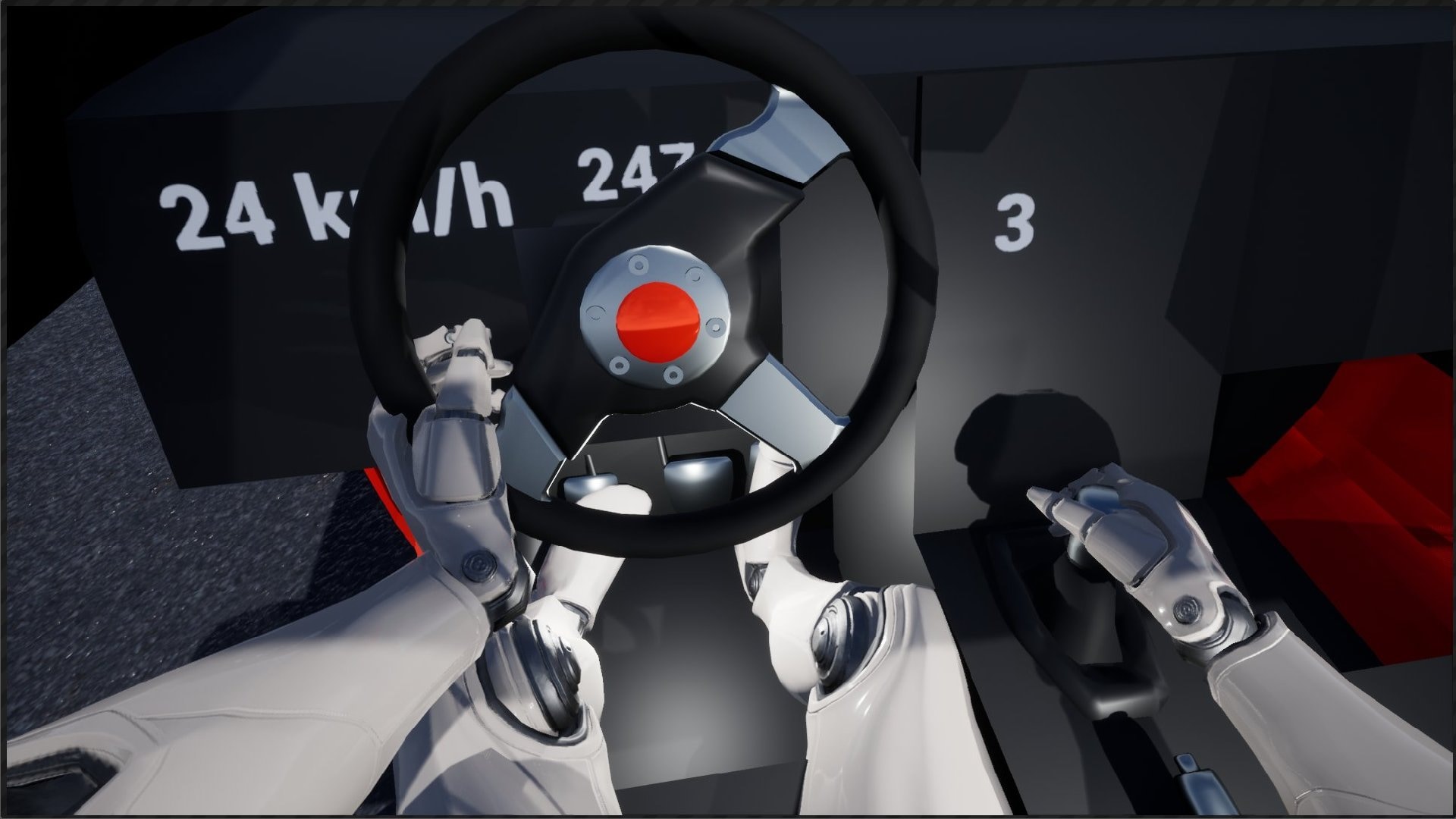 Car driver simulation in Blueprints - UE Marketplace
