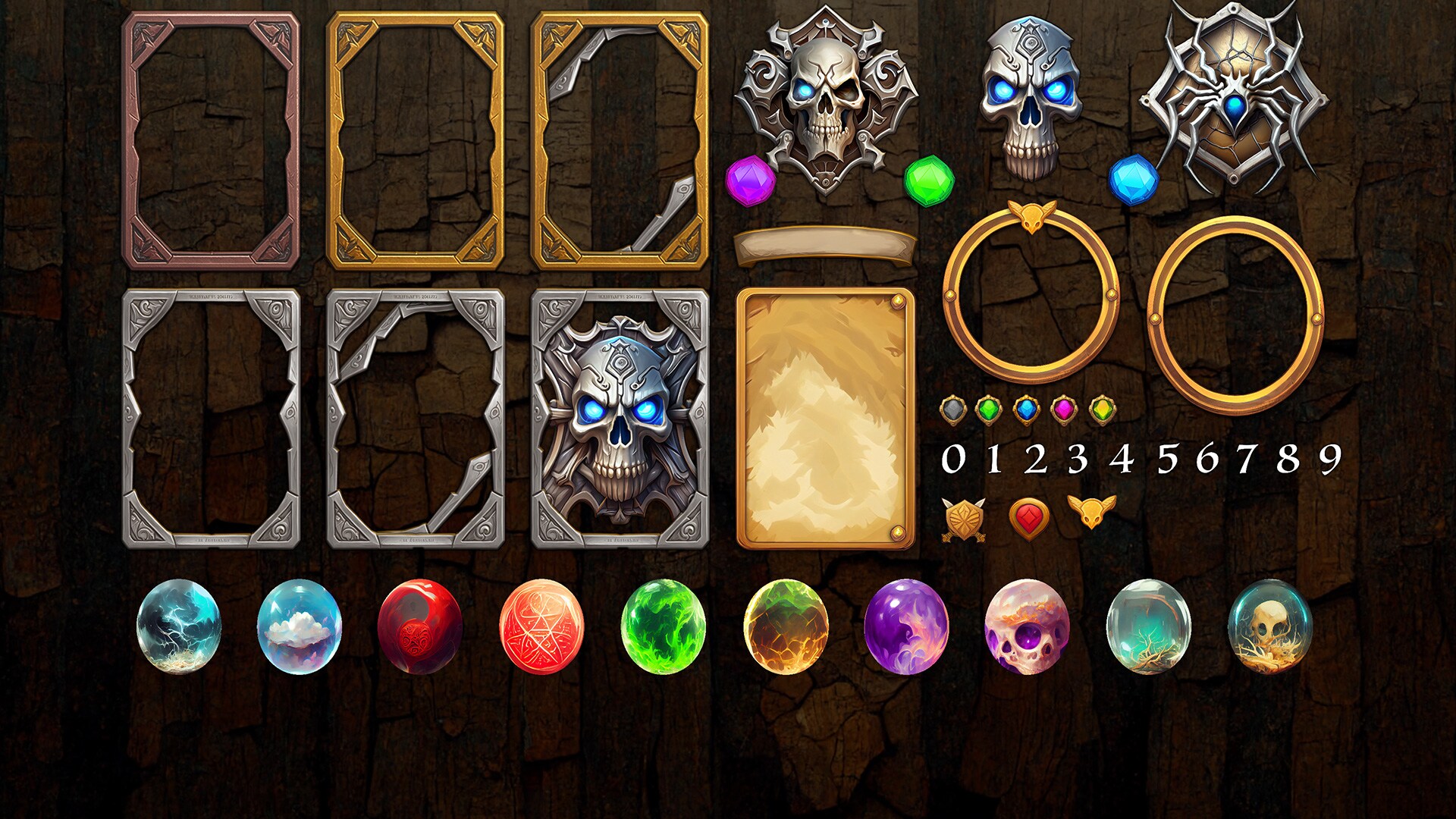 TCG Card Template - Volume 2 in 2D Assets - UE Marketplace