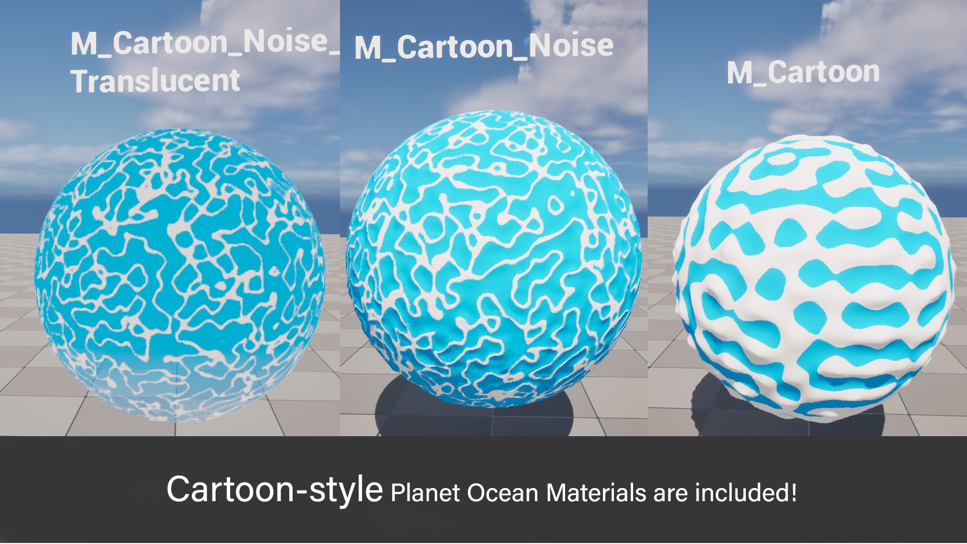 Planet Ocean in Materials - UE Marketplace