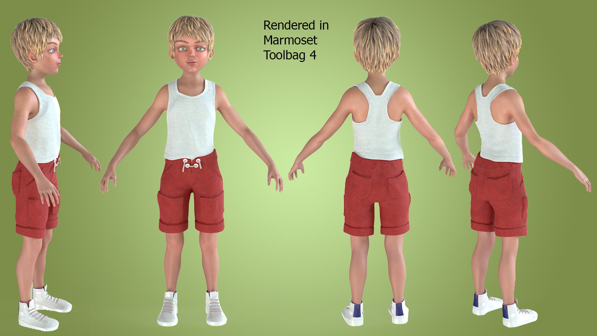Cartoon Boy - Rigged in Characters - UE Marketplace