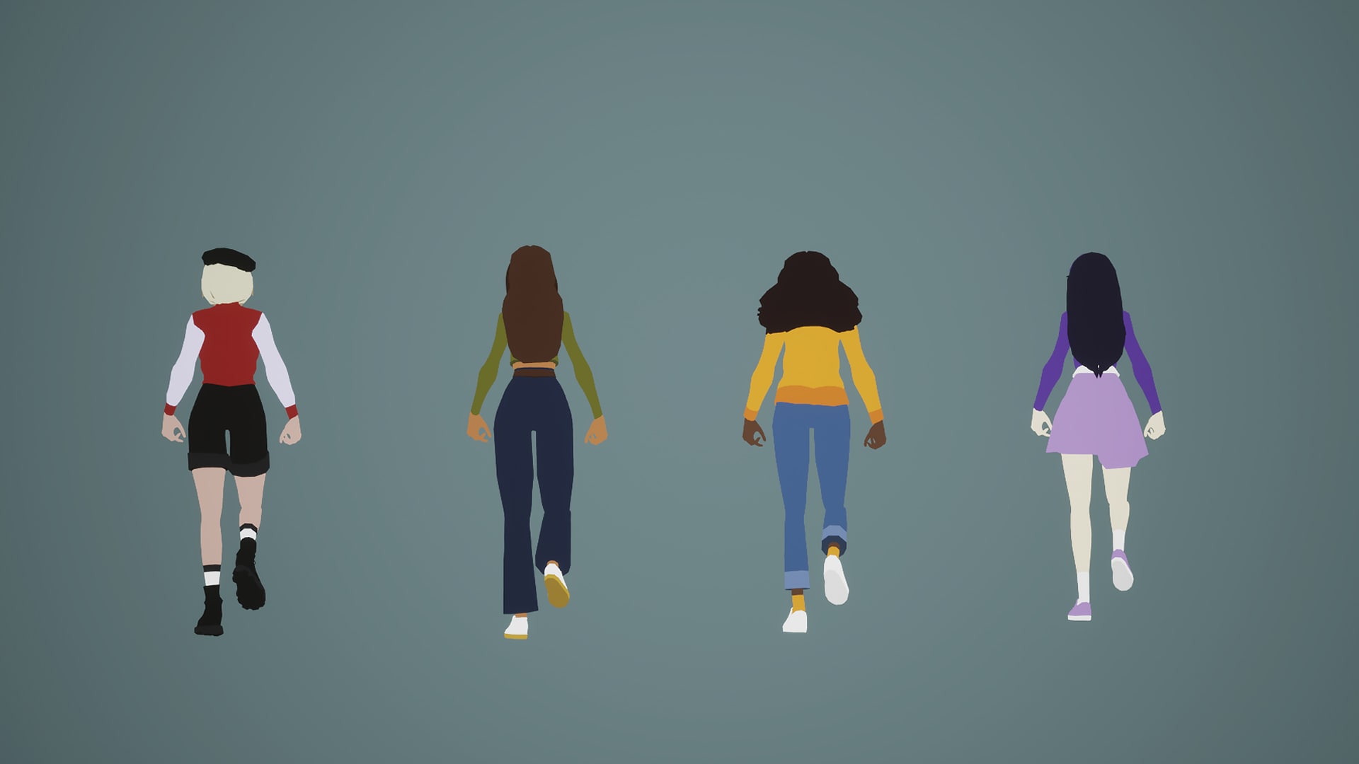 Stylized Casual Girls In Characters Ue Marketplace 