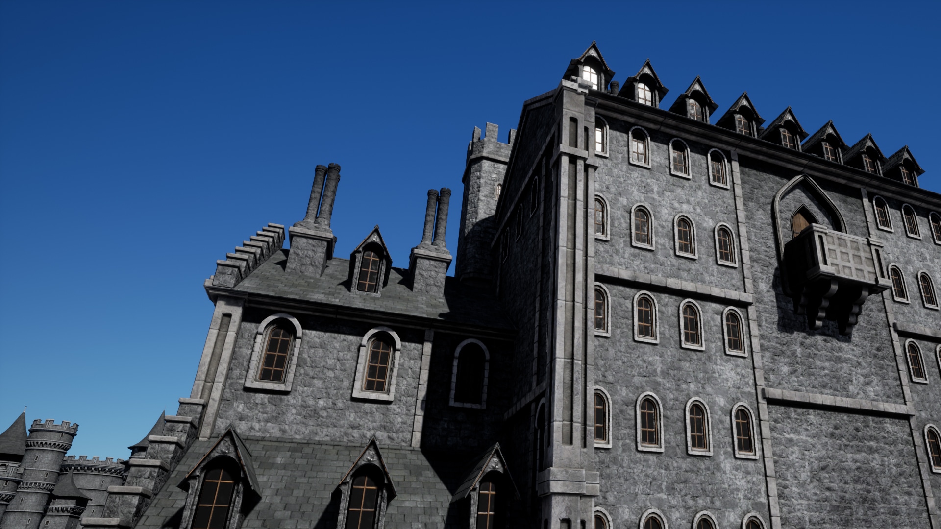 Modular Castle in Environments - UE Marketplace