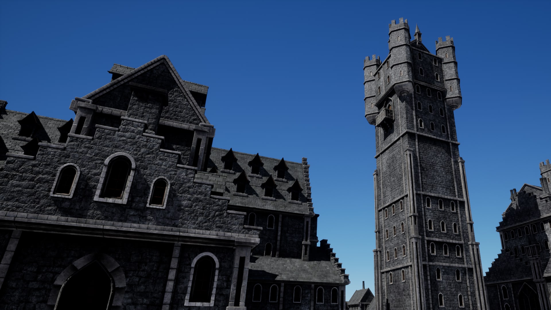 Modular Castle in Environments - UE Marketplace