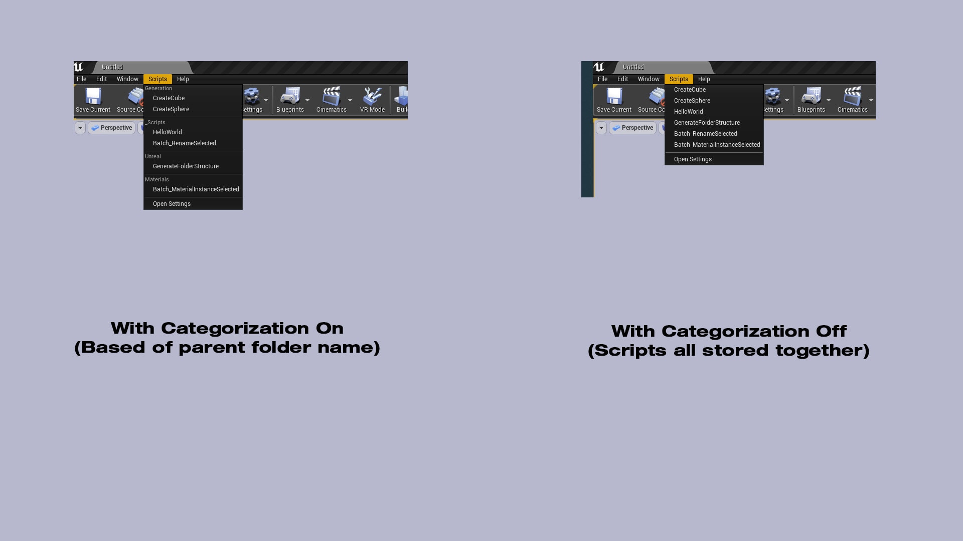 Python Scripts Collection Menu In Code Plugins Ue Marketplace