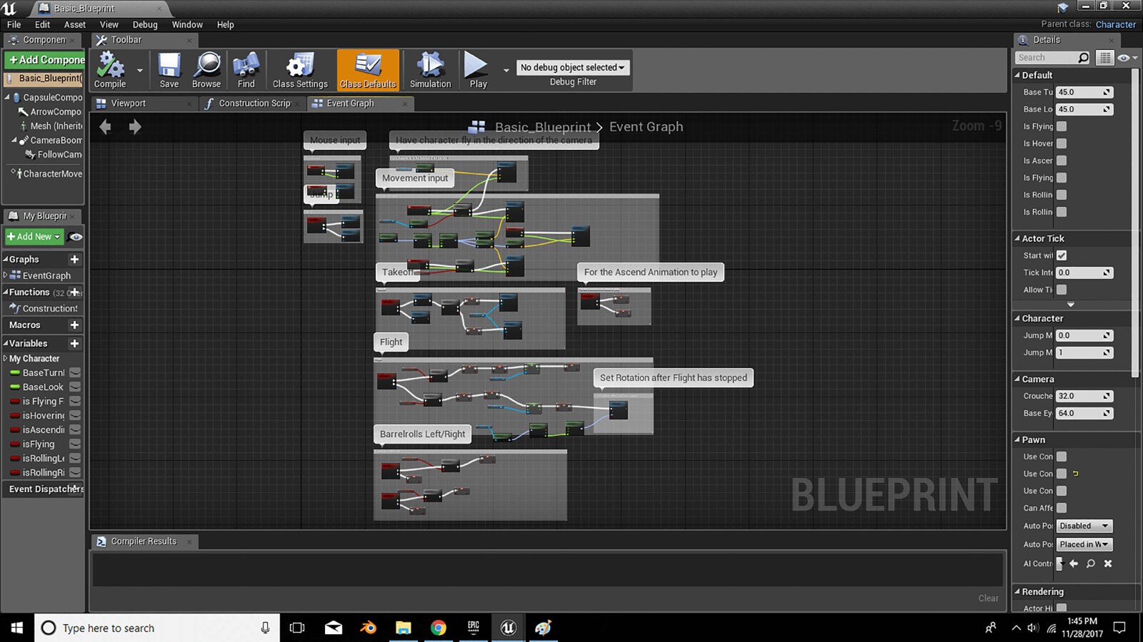 Flight Animation Blueprint in Blueprints - UE Marketplace