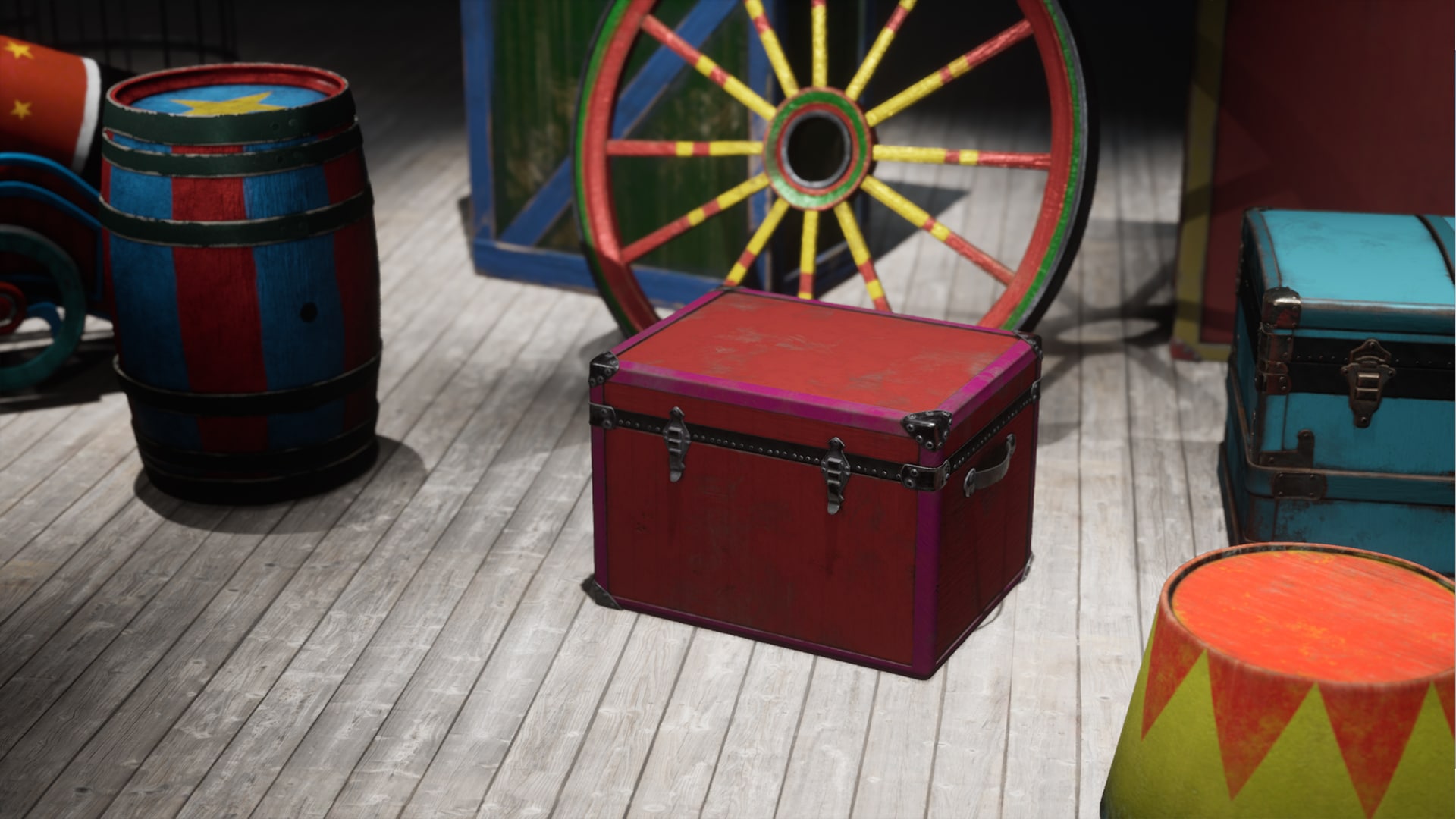 Circus Props Collection：プロップ・小物 - UE マーケットプレイス