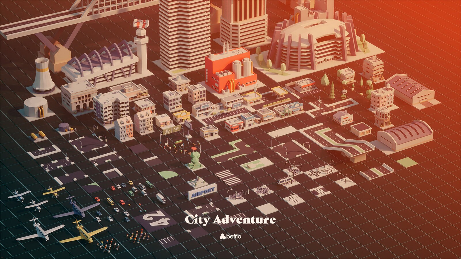 City Adventure in Environments - UE Marketplace