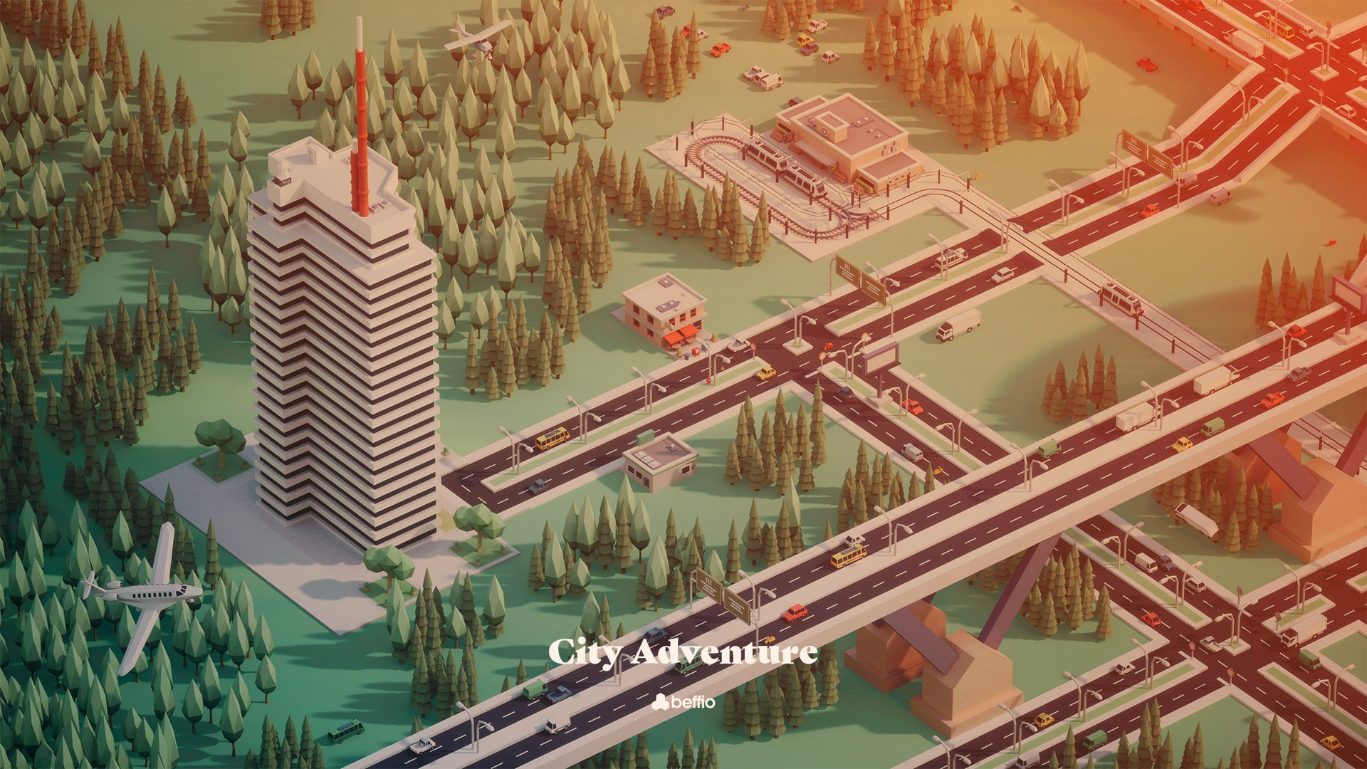 City Adventure in Environments - UE Marketplace