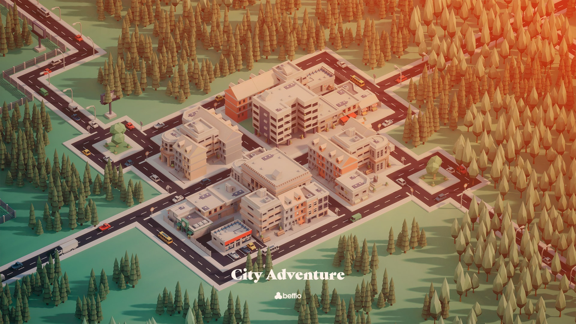 City Adventure in Environments - UE Marketplace