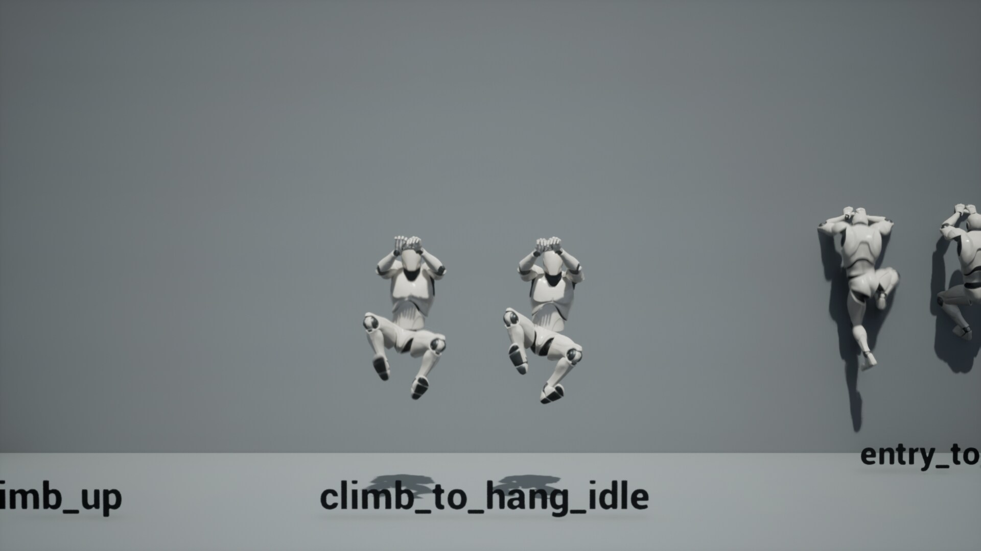 Action Adventure Ledge Climbing Animation Pack in Animations - UE ...