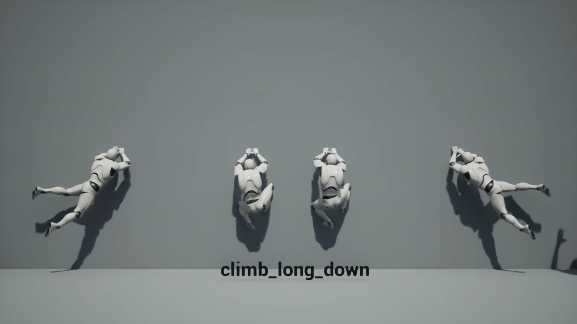 Action Adventure Ledge Climbing Animation Pack in Animations - UE Marketplace