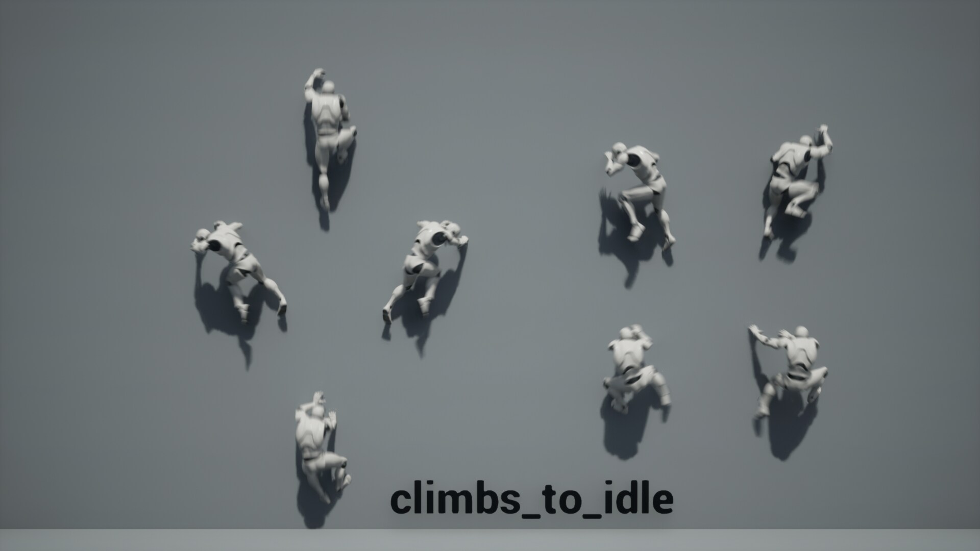 Action Adventure Ledge Climbing Animation Pack in Animations - UE ...