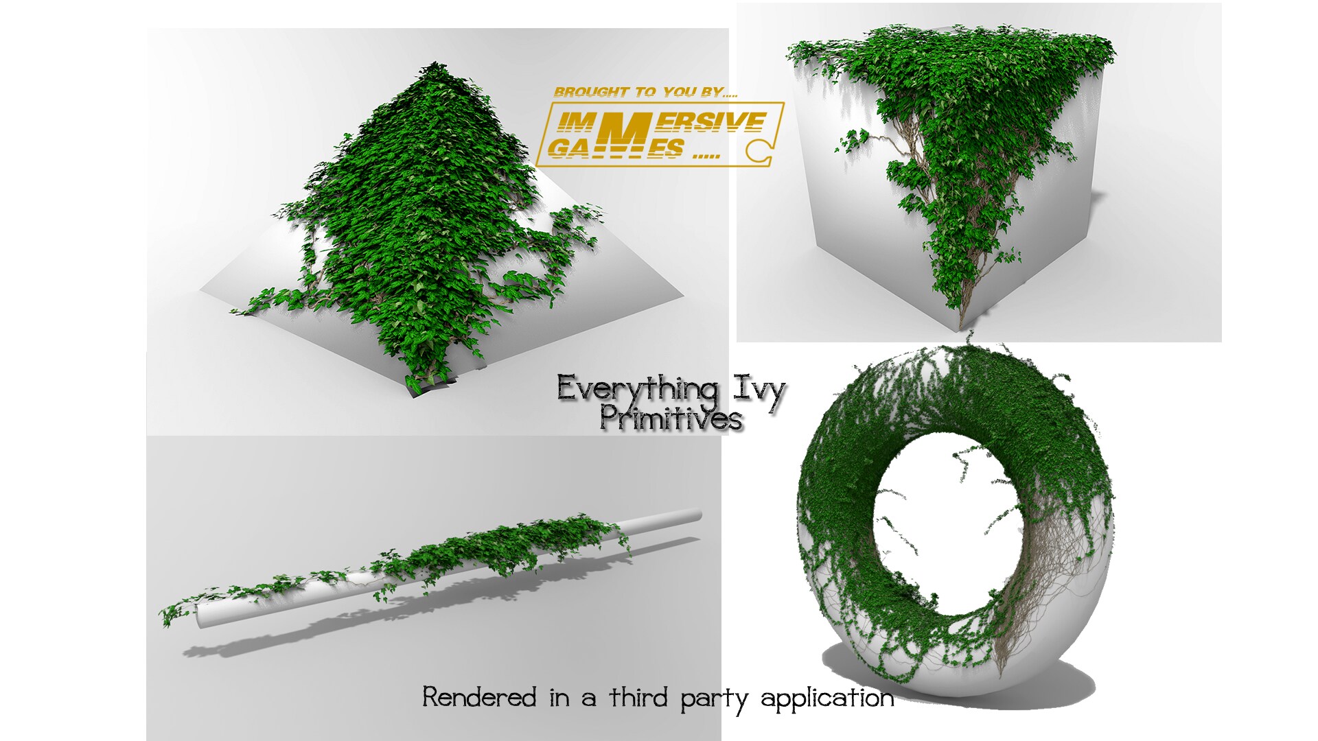 Everything Ivy - Primitives, 카테고리 소품 - UE 마켓플레이스