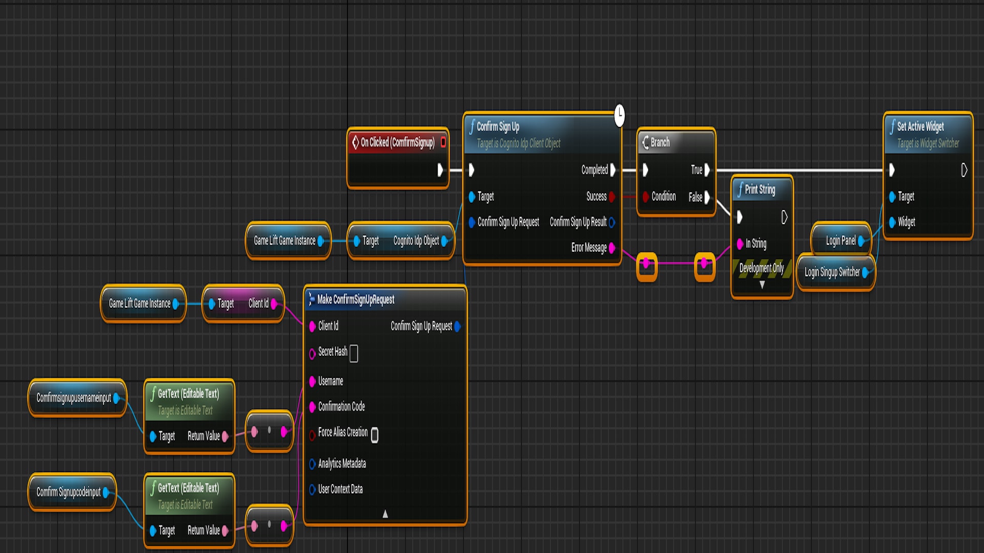 Cognito / Game Lift Client Blueprint Plugin in Code Plugins - UE ...