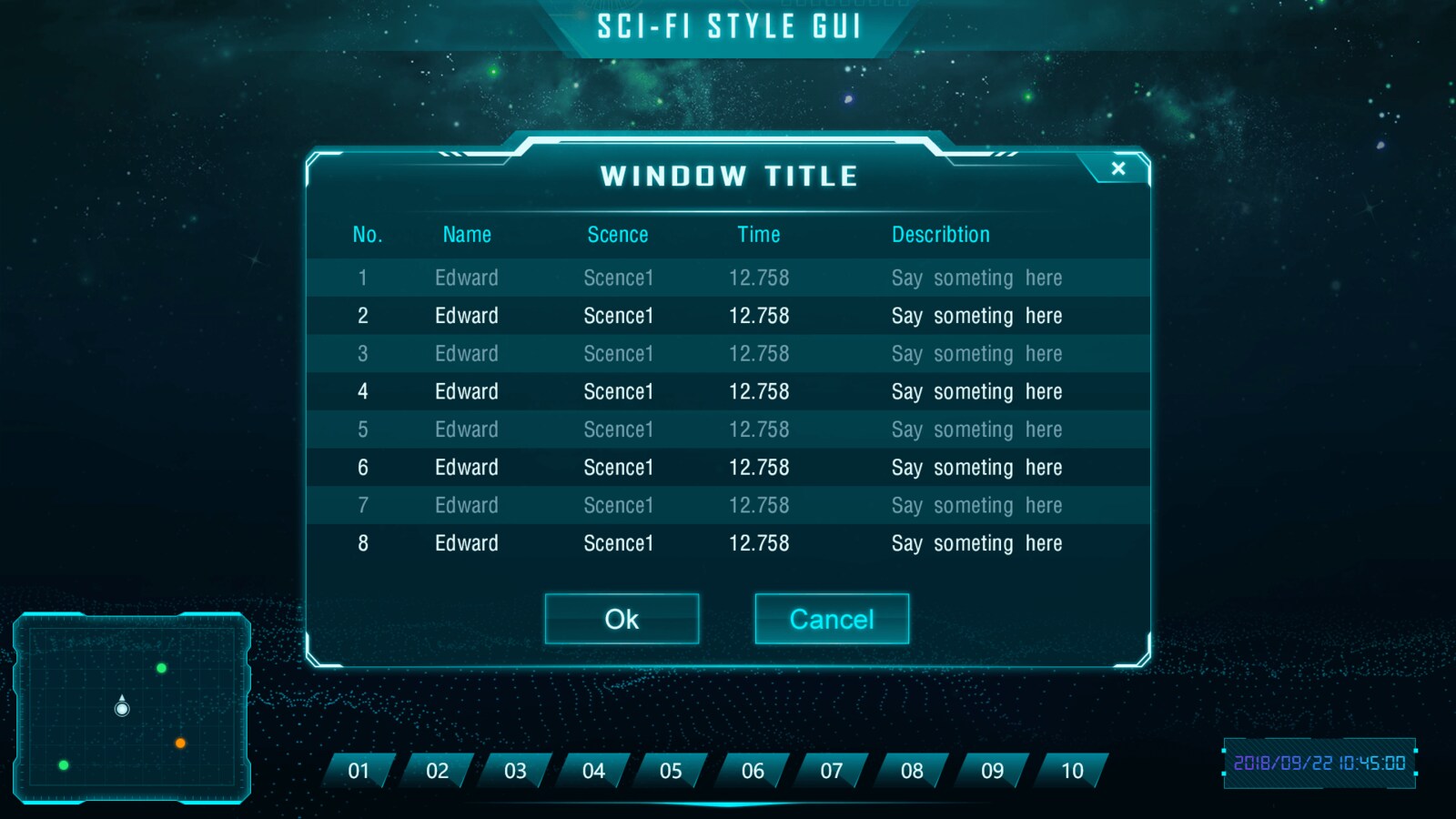 SCI-FI UI Pack_Components v2 in 2D Assets - UE Marketplace