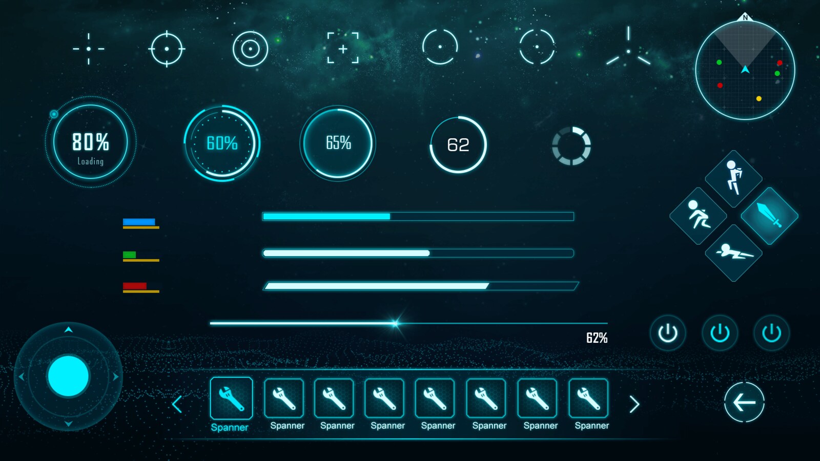 SCI-FI UI Pack_Components v2 in 2D Assets - UE Marketplace