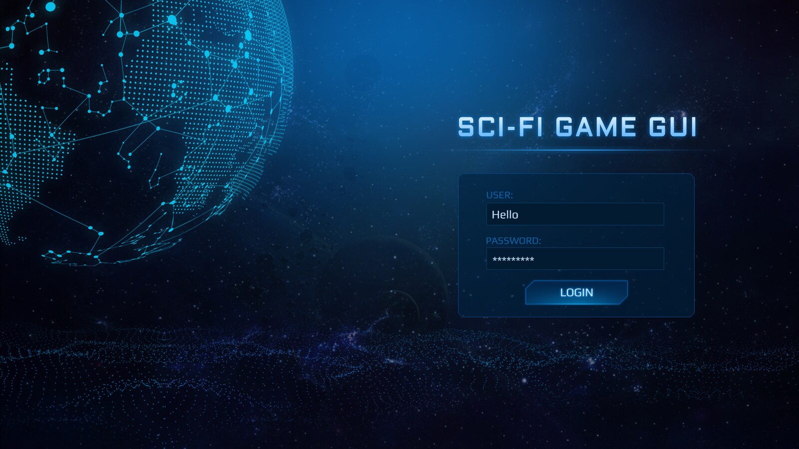 SCI-FI UI Pack_Components v1 in 2D Assets - UE Marketplace