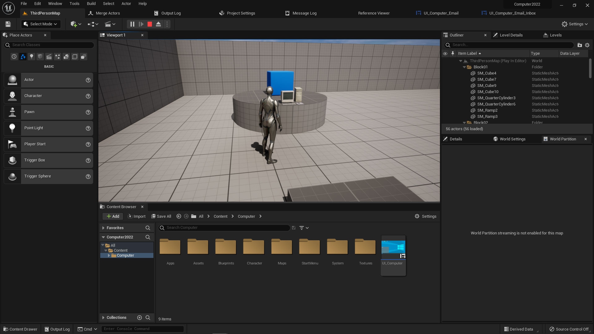 Modular Computer System (Windows) in Blueprints - UE Marketplace
