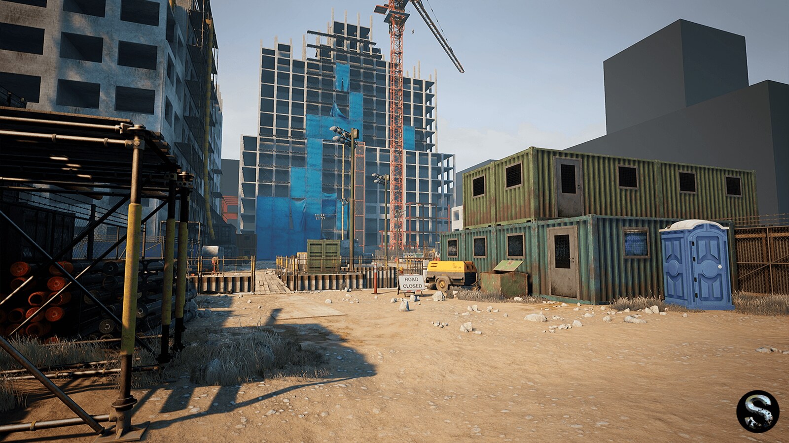Construction Site in Environments - UE Marketplace