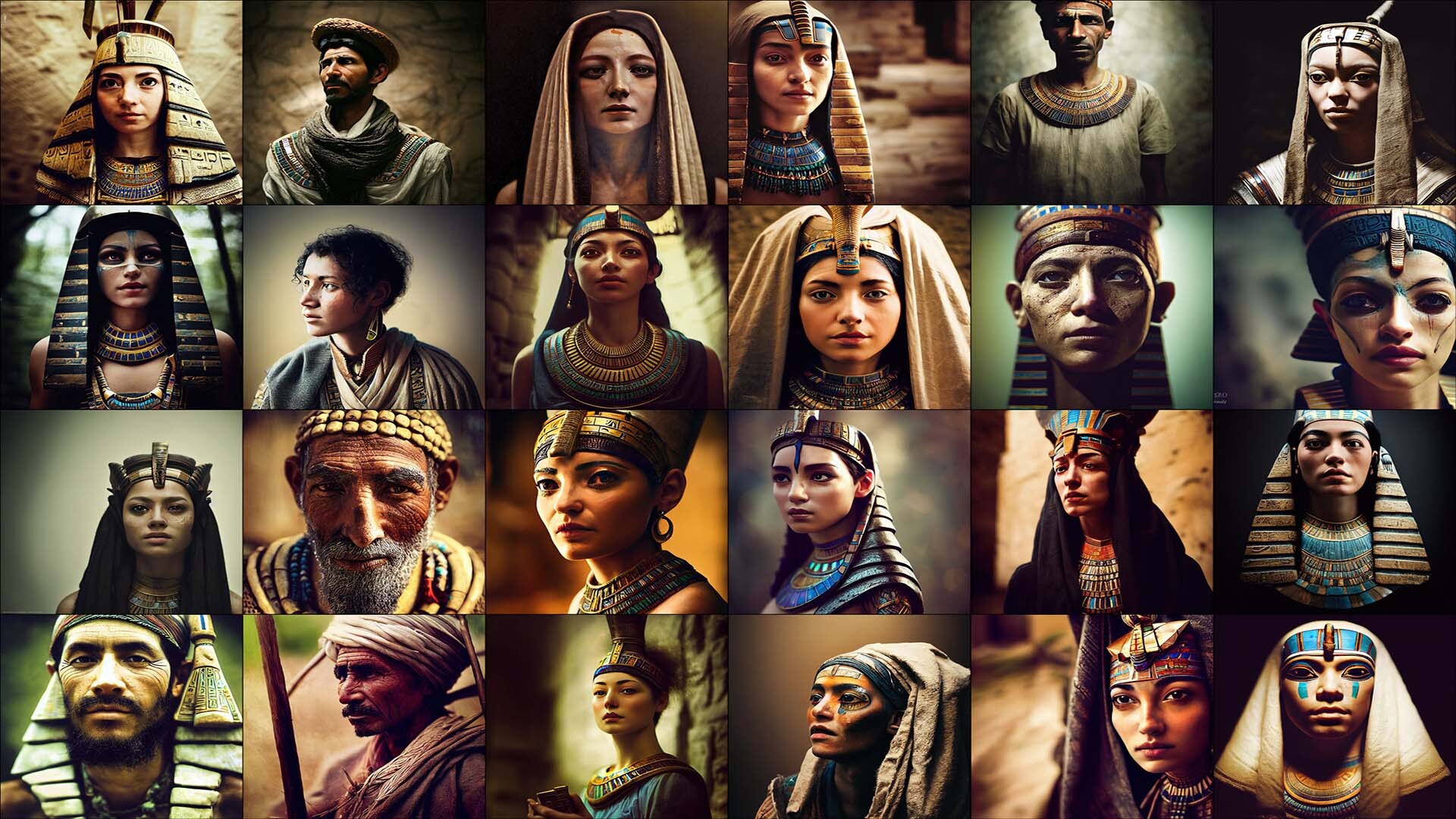 Egyptian Icons - People - Fantasy RPG Historical in 2D Assets - UE ...