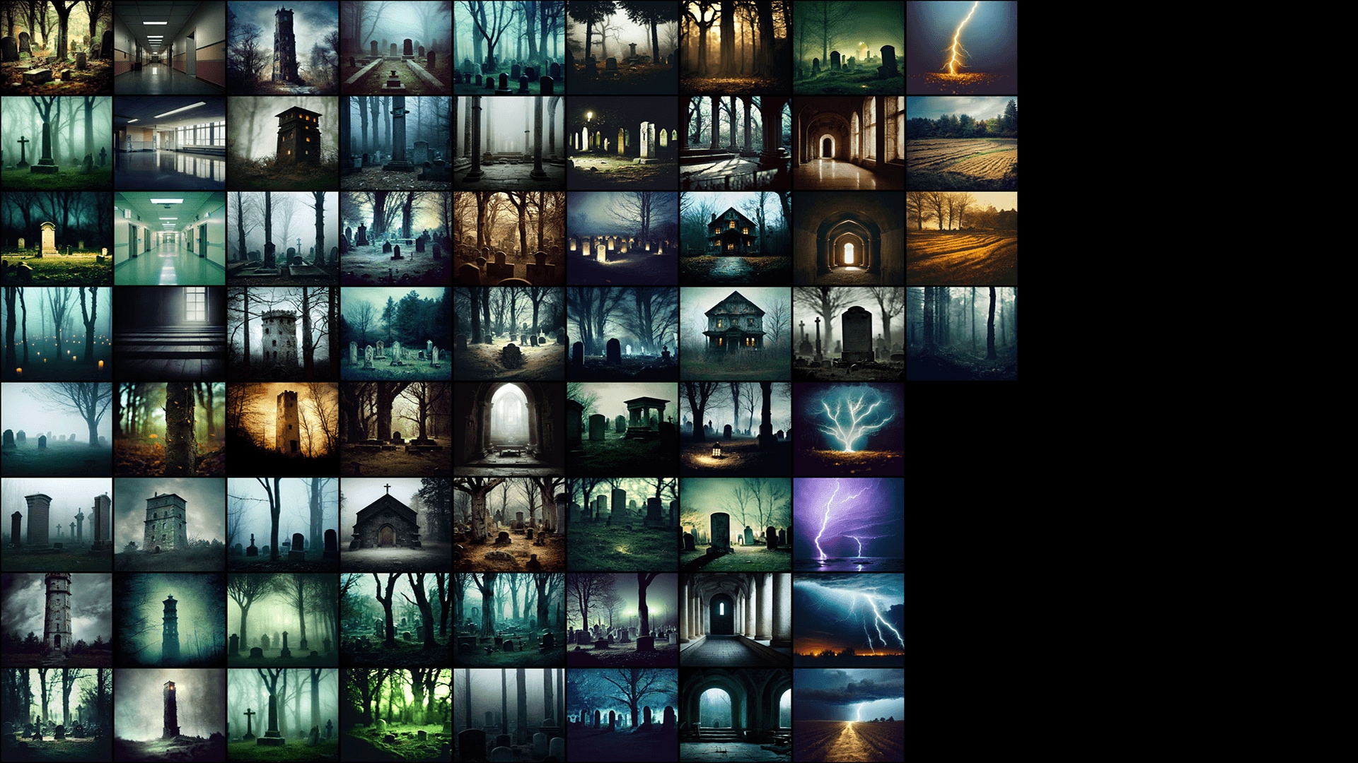 Halloween Haunts - Scary Places Icon Pack for RPG / Fantasy / Realistic ...