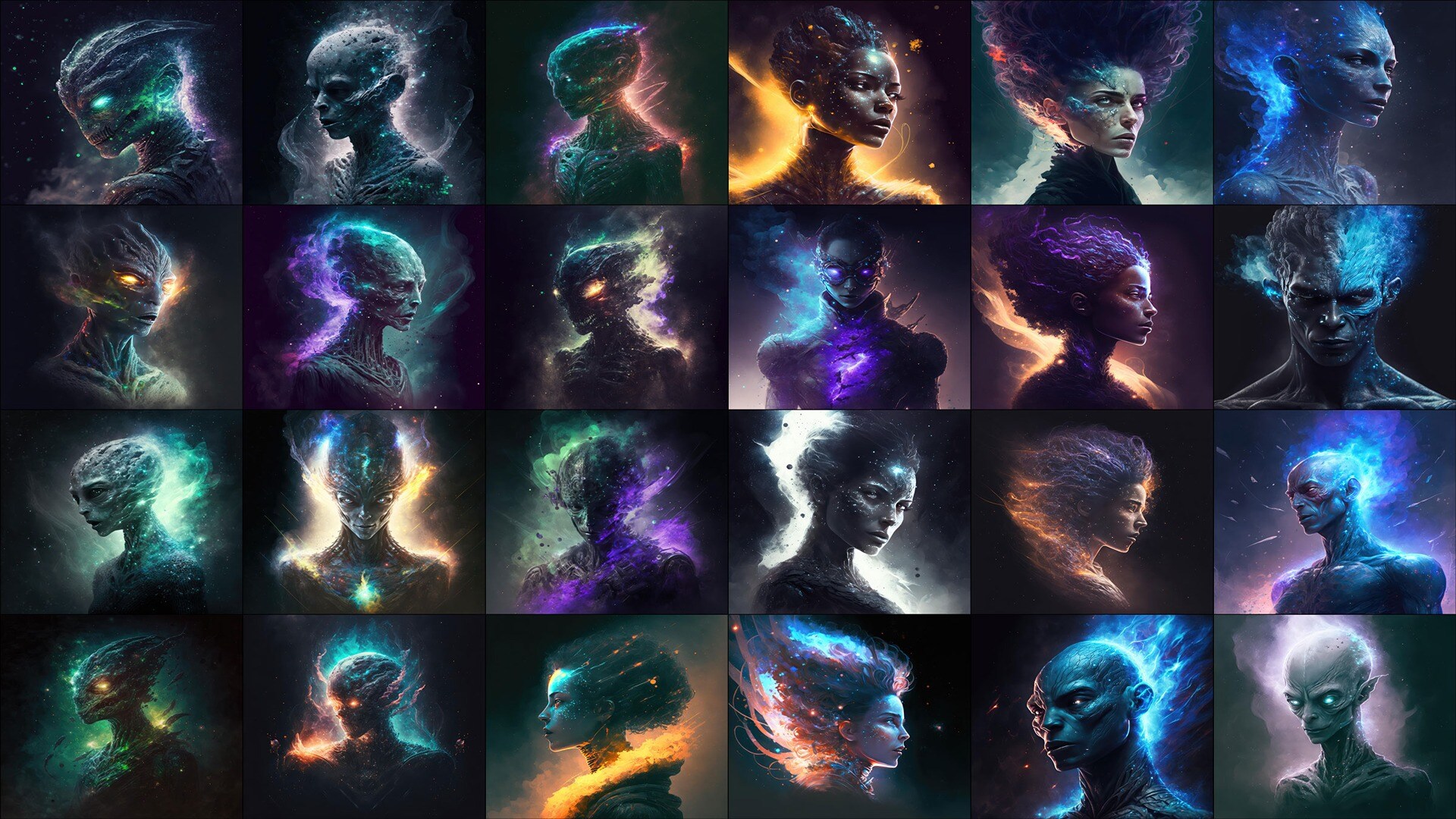 Galaxy Dust - Sci-Fi Aliens - FPS / RPG / Icon Bundle, 카테고리 2D 애셋 - UE ...