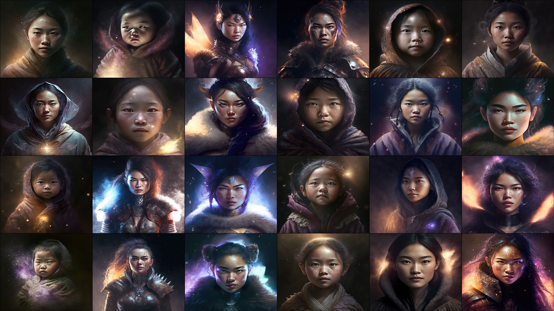 Galaxy Dust - Fantasy Humans 1 - FPS / RPG / Icon Bundle：2Dアセット - UE ...