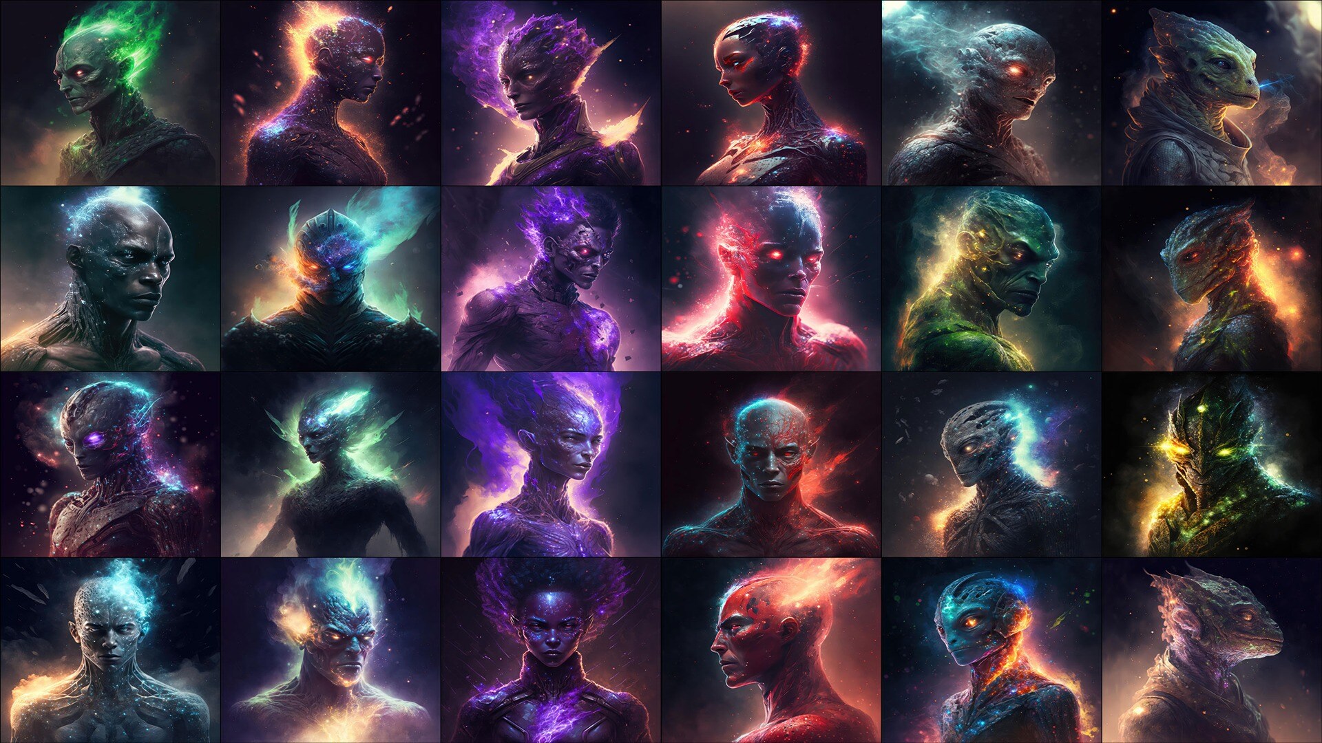 Galaxy Dust - Sci-Fi Aliens - FPS / RPG / Icon Bundle, 카테고리 2D 애셋 - UE ...