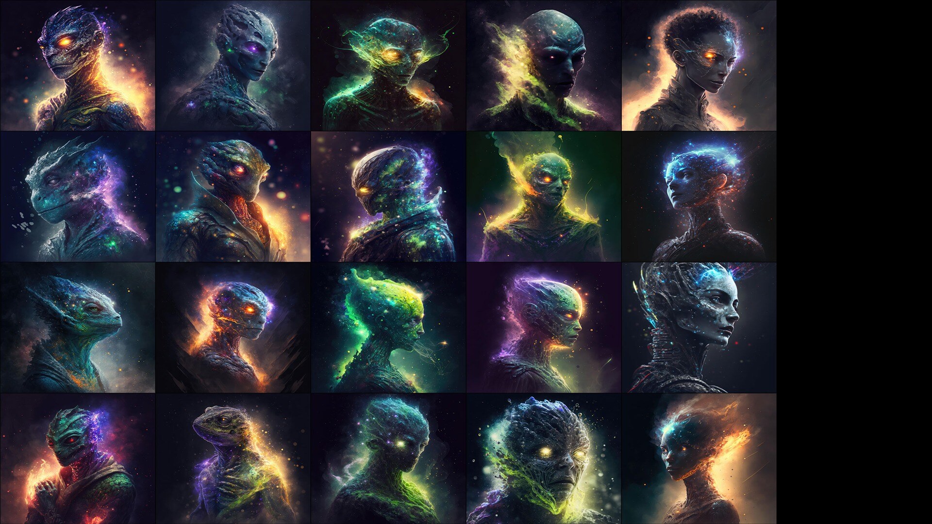 Galaxy Dust - Sci-Fi Aliens - FPS / RPG / Icon Bundle, 카테고리 2D 애셋 - UE ...