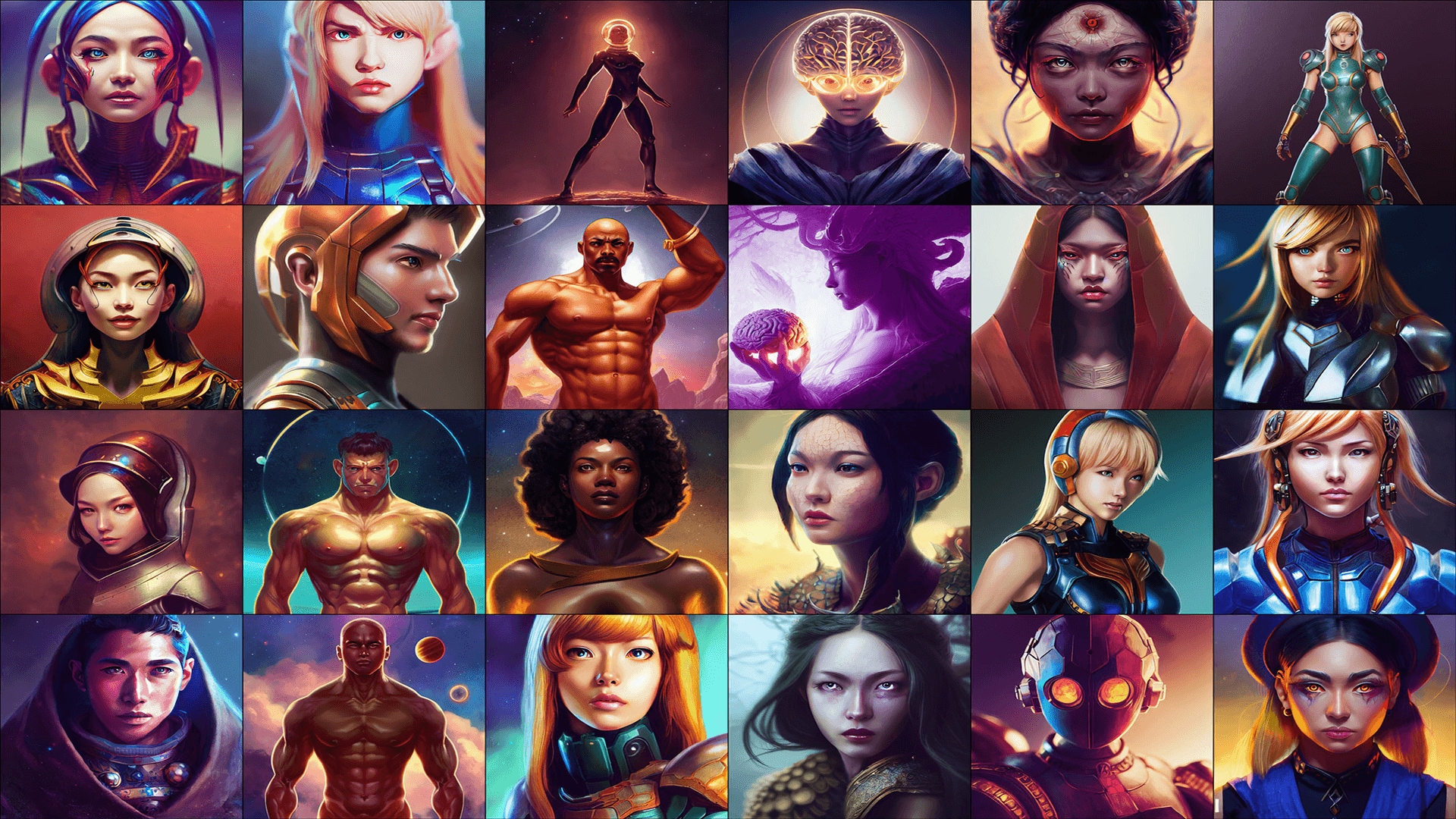 Sci-Fi Concept Art - Mostly Human 1 - RPG FPS in 2D Assets - UE Marketplace