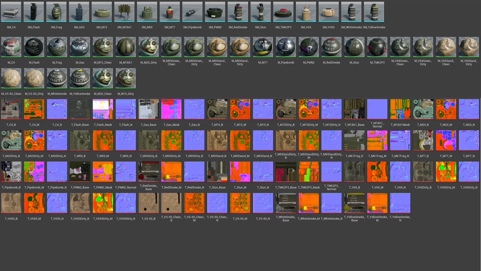 Explosives Volume One, 카테고리 소품 - UE 마켓플레이스