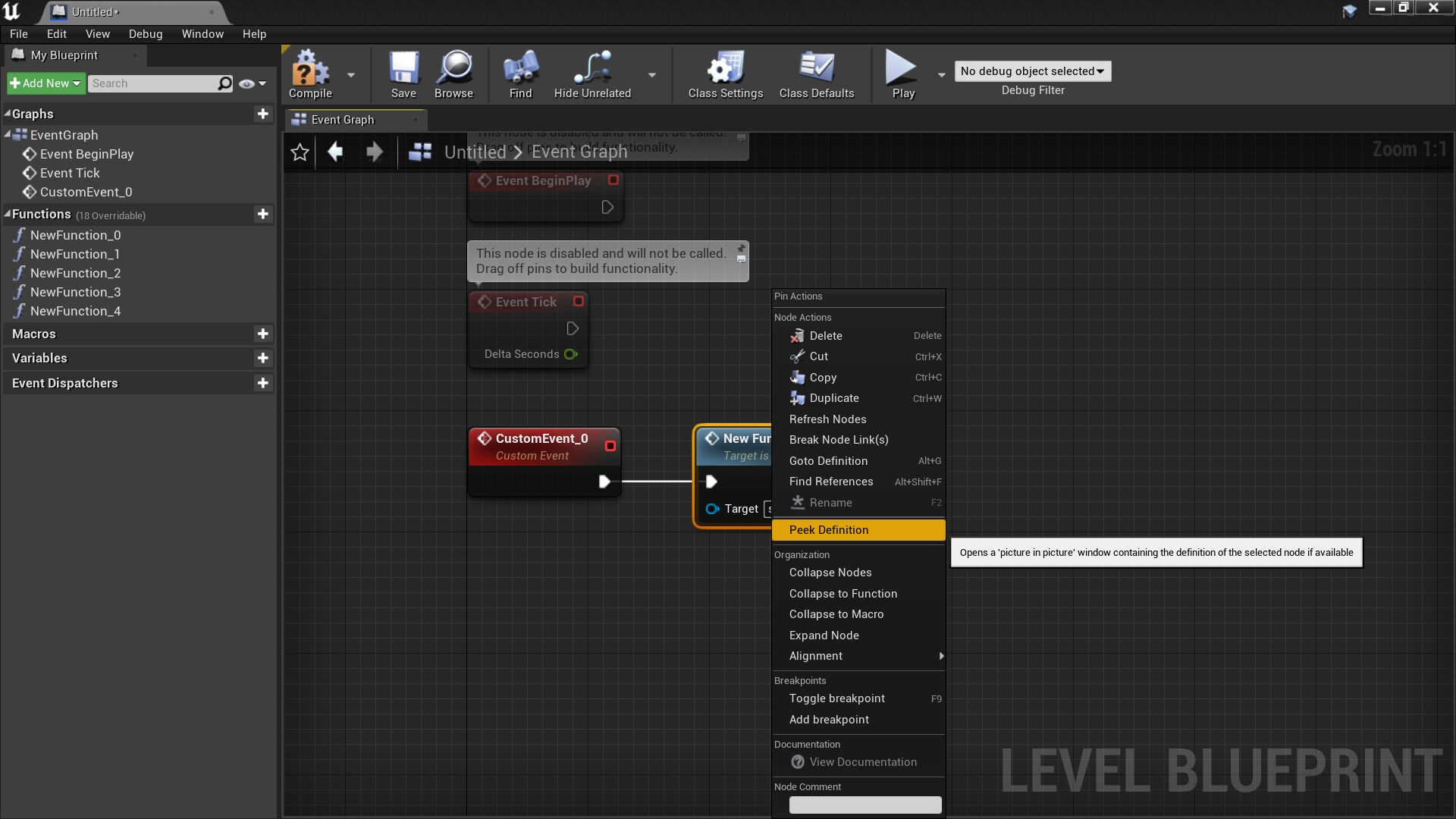 Blueprint Peek Assistant in Code Plugins - UE Marketplace