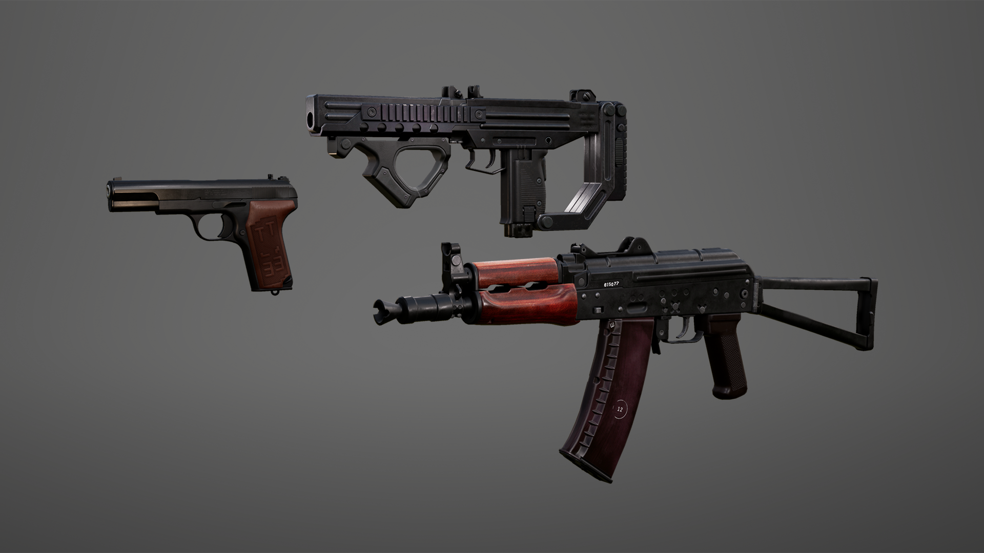 Animated Contraband FPS Weapons Pack in Weapons - UE Marketplace