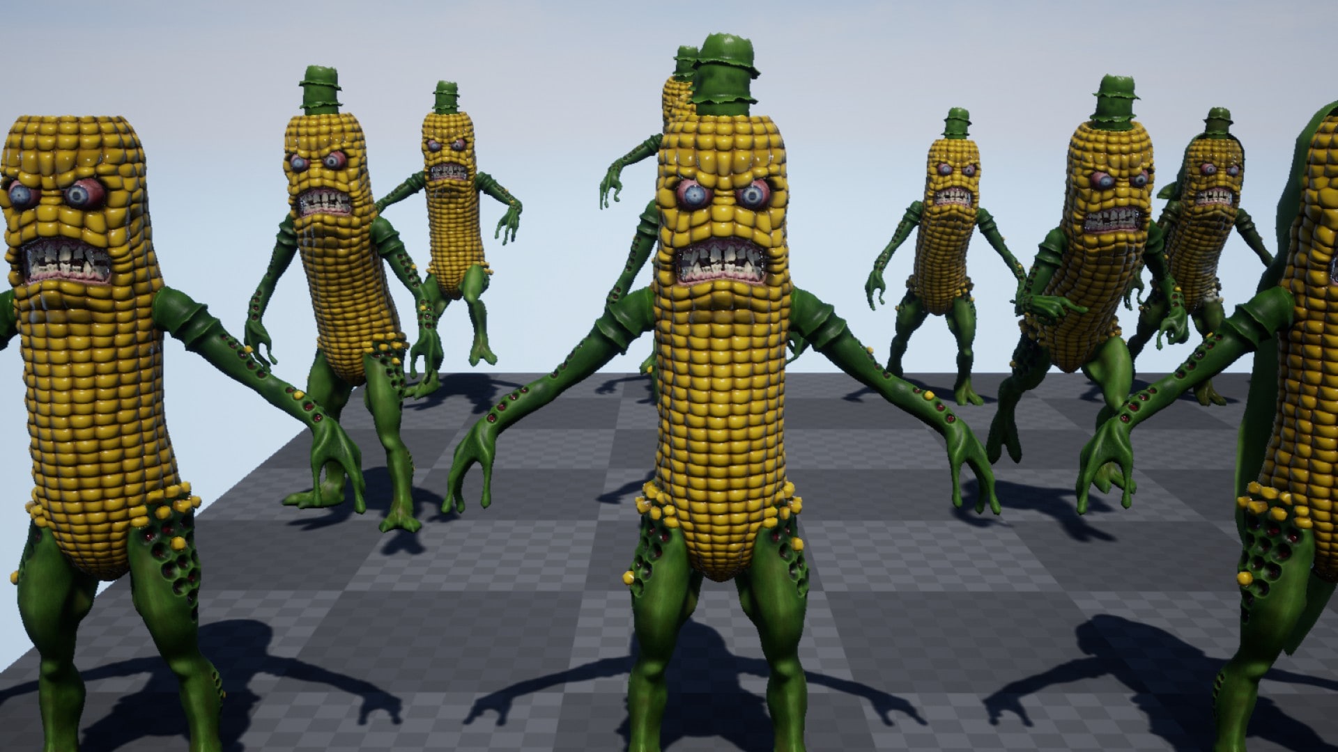 Corn monster in Characters - UE Marketplace