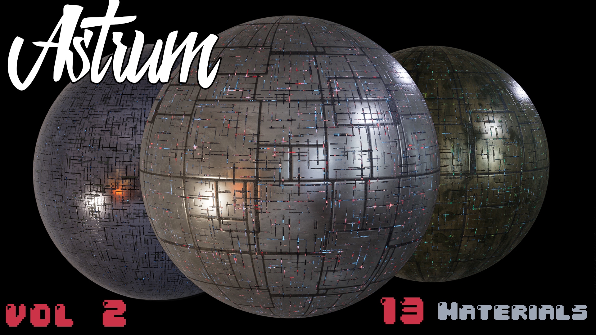 Astrum 2 - Materials Pack：マテリアル - UE マーケットプレイス