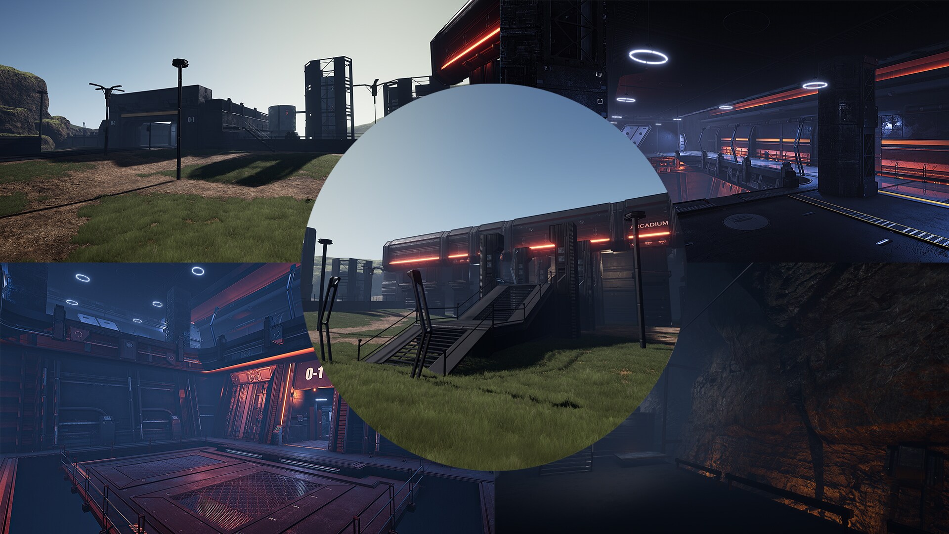 在环境创建的5 IN 1 Modular Sci-Fi Environment / Mega Bundle - 虚幻引擎商城 在环境创建的5 IN 1 Modular Sci-Fi Environment / Mega Bundle - 虚幻引擎商城