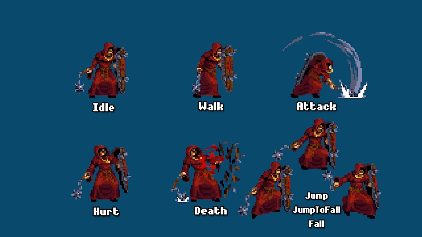 Cultist - Pixel Art in 2D Assets - UE Marketplace