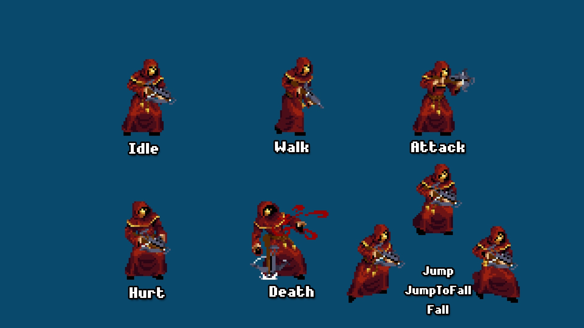 Cultist - Pixel Art in 2D Assets - UE Marketplace