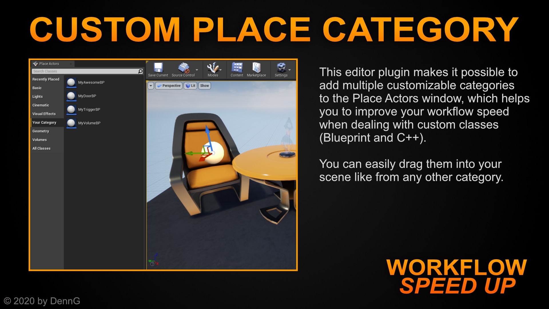 Custom Place Category in Code Plugins - UE Marketplace