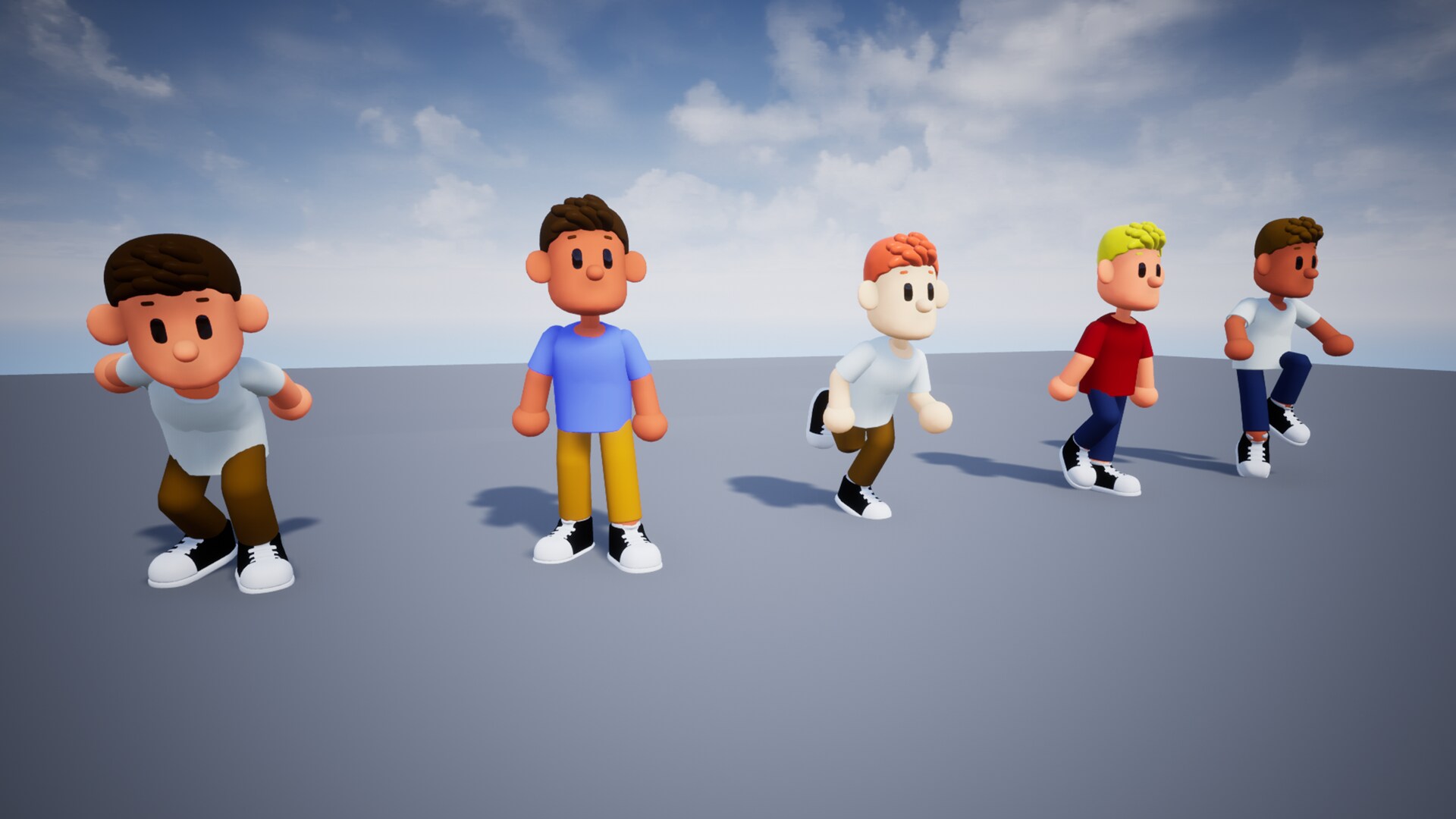 Cute Clay Character in Characters - UE Marketplace