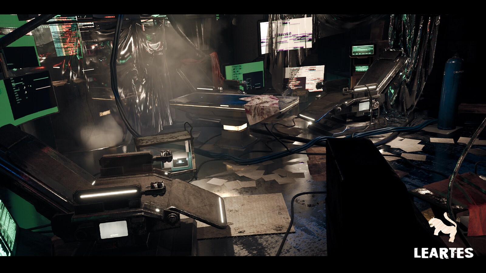 CyberPunk Laboratory / Research Center Interior Kitbash in Environments ...