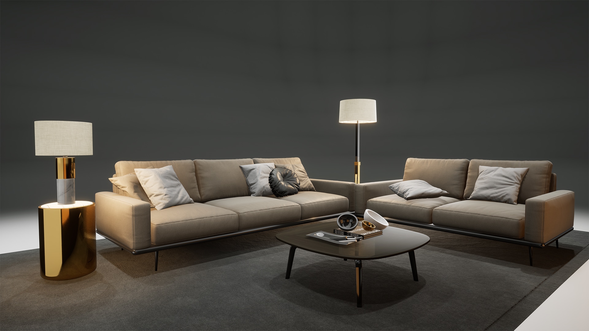 DH STUDIO Furniture Collection 09 in Architectural Visualization - UE ...