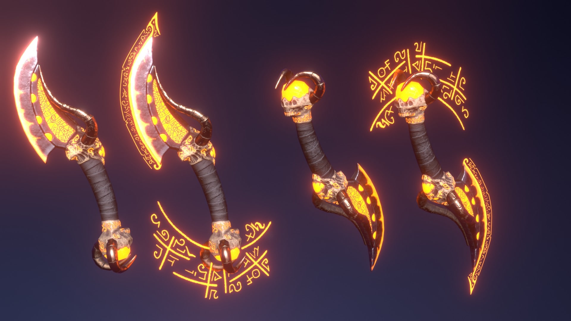 Demon weapon set in Weapons - UE Marketplace